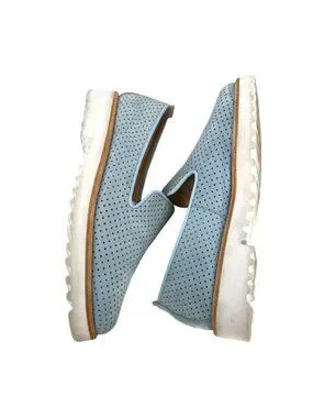 Paul Green | Shoes | Paul Green Cailey Loafer Light Blue Perforated ...